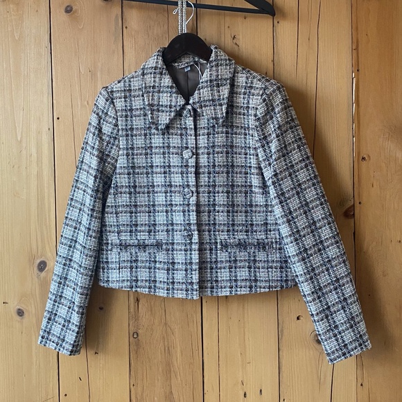 Paris Atelier | Jackets & Coats | Paris Atelier Blazer Tweed Jacket ...